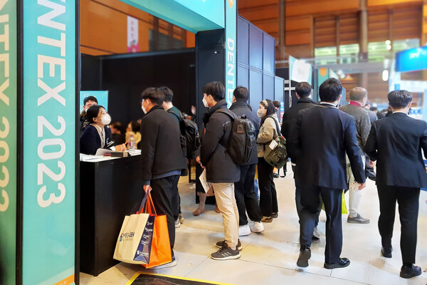 개원성지(開院聖地) ‘DENTEX 2023’... “방문객 87%가 치과의사, 봉직의 비중은 68%!”