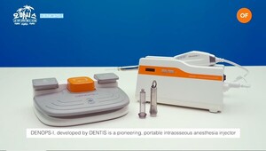 포터블 골내 무통 마취기 ‘DENOPS-i’... “환자 술자 모두 만족, 개원가 호평!”